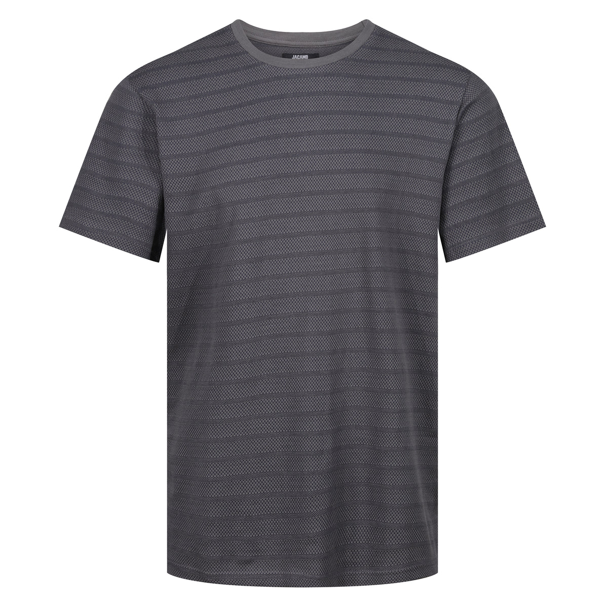 Jacamo Textured Stripe T-Shirt | ButtonFresh.co.uk